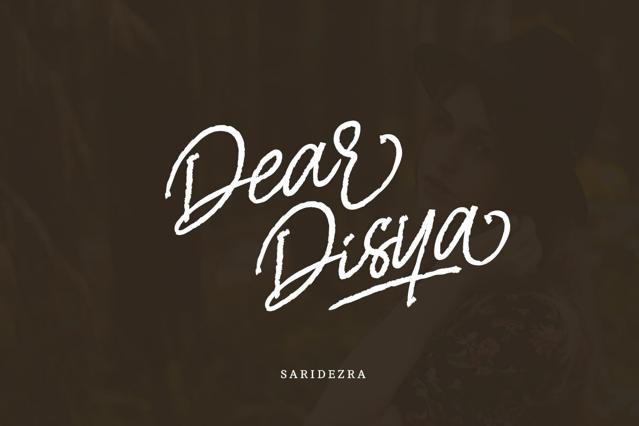 Download Dear Disya Handwritten Font