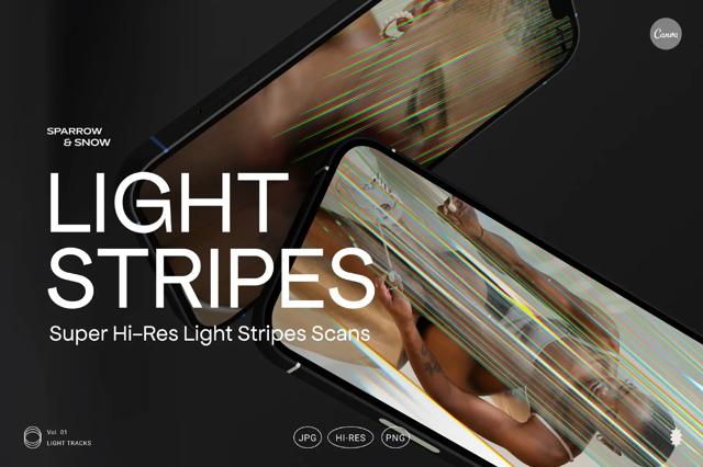 Light Stripes Hi-Res Overlays & Textures