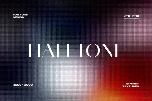 Gradient Halftone Textures