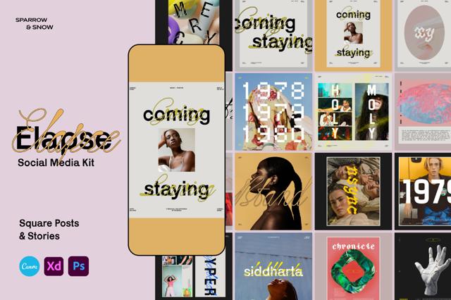 Elapse - Social Media Templates