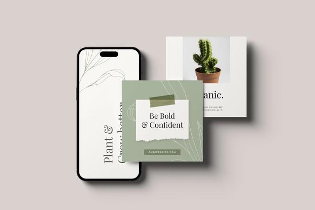 Social Media Mockups