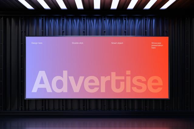 Large Screen Mockup