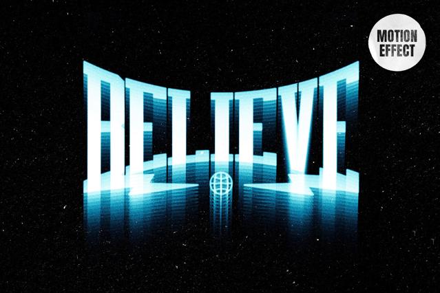 Fade Motion Text & Logo Effect