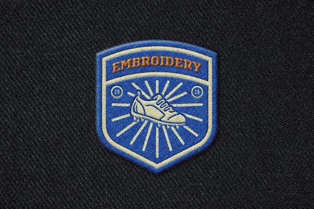 Embroidery Logo Mockup