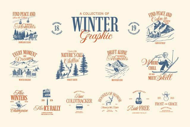 Winter Graphic Collection