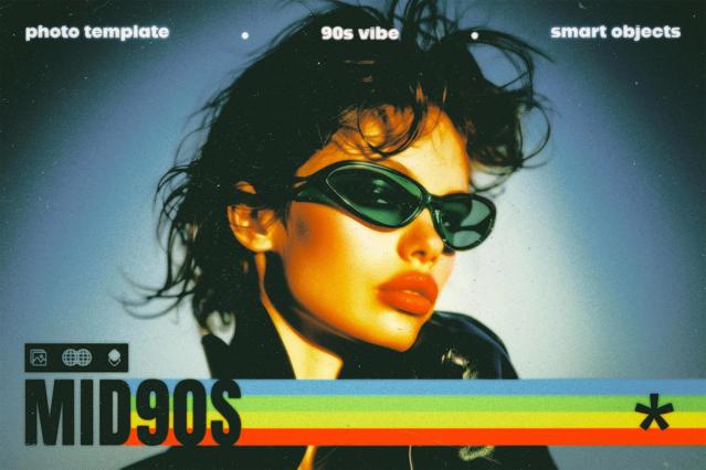 Mid 90's Vibe Photo Effect