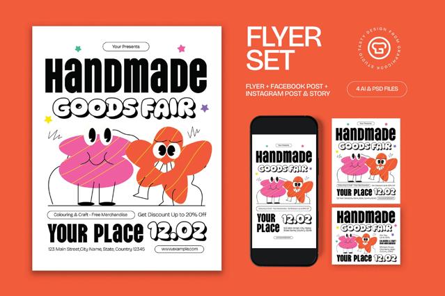 Handmade Goods Fair Flyer
