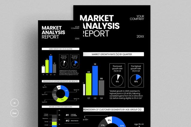 Market Analysis Report Infographic