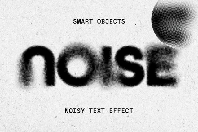 Noisy Text Effect