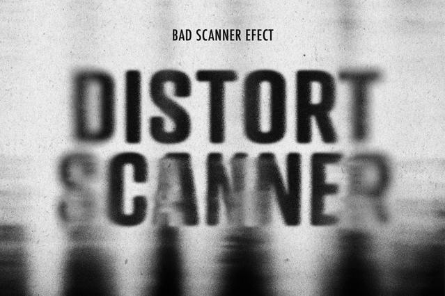 Download Bad Scanner Text Effect