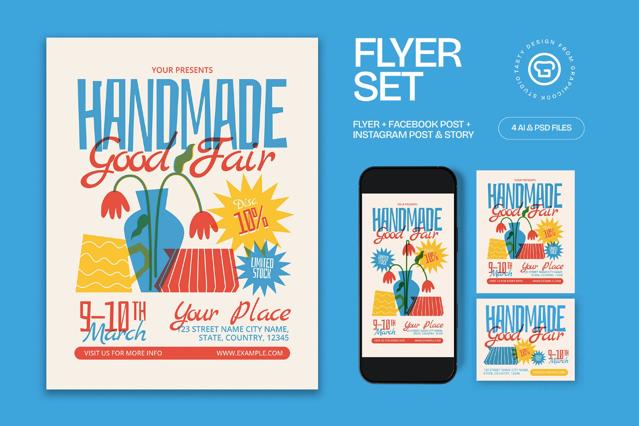 Handmade Goods Fair Flyer
