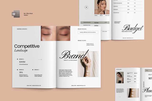 Brand Proposal Ms. Word Template
