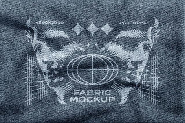 Fabric Print Mockup