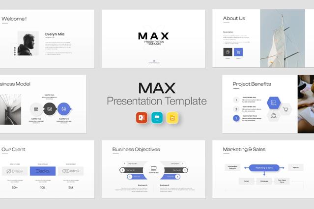 Max Presentation Template