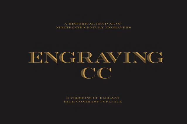 Download Engraving CC Font Family