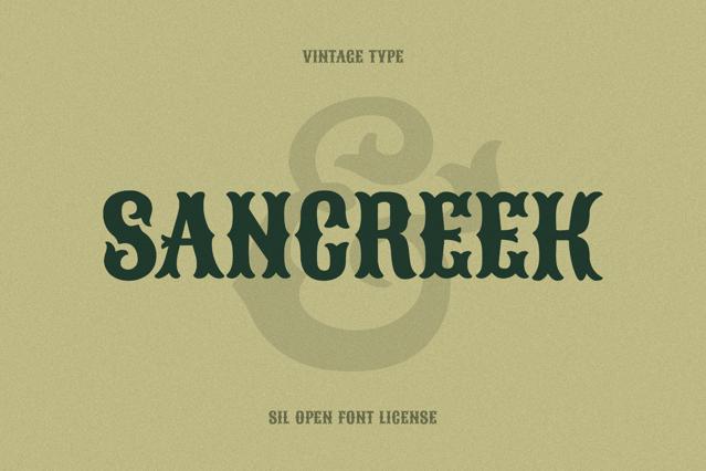 Download Sancreek Font