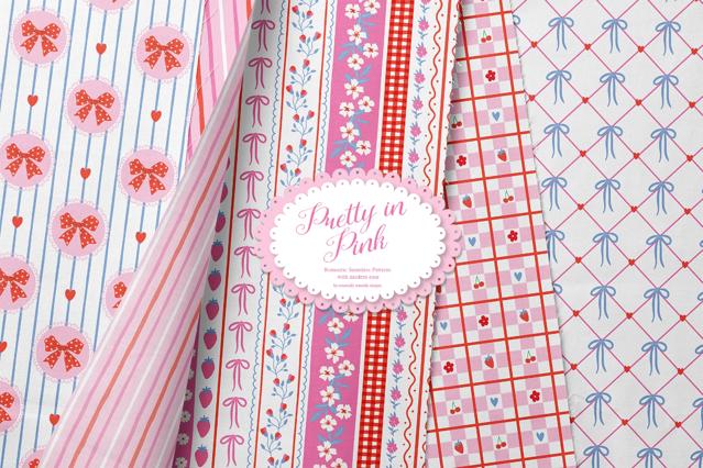 Pretty In Pink - Seamless Pattern Collection