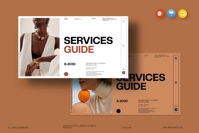 URFI - Services Guide Presentation Template