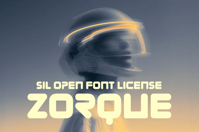 Download Zorque Retro Font