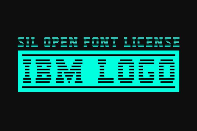 Download IBM Logo Font