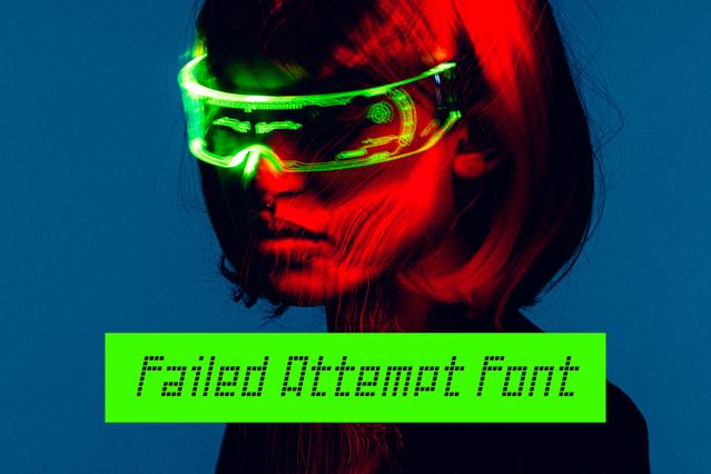 Download Failed Attempt Font