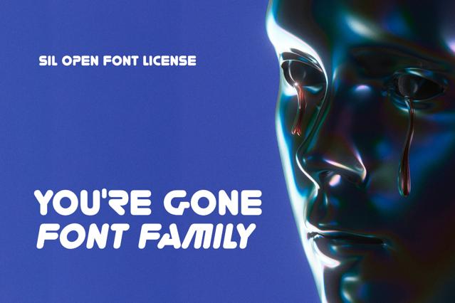 Download You're Gone Font Family