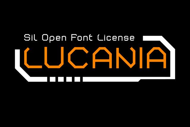 Download LUCANIA Font