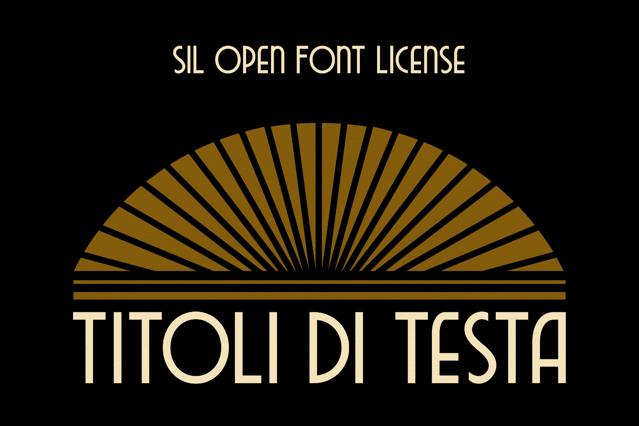 Download Titoli Di Testa Font