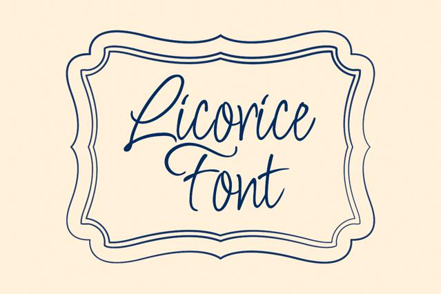 Download Licorice Font