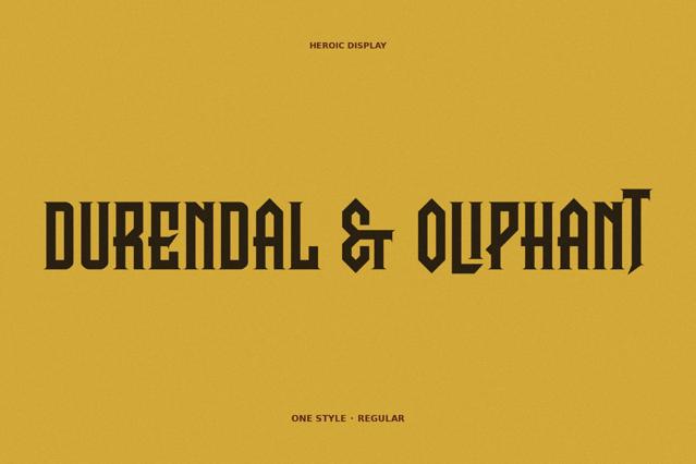 Download Durendal & Oliphant - Fantasy Book Font