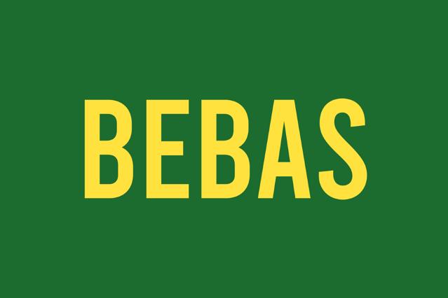 Download Bebas - Sports Magazine Font