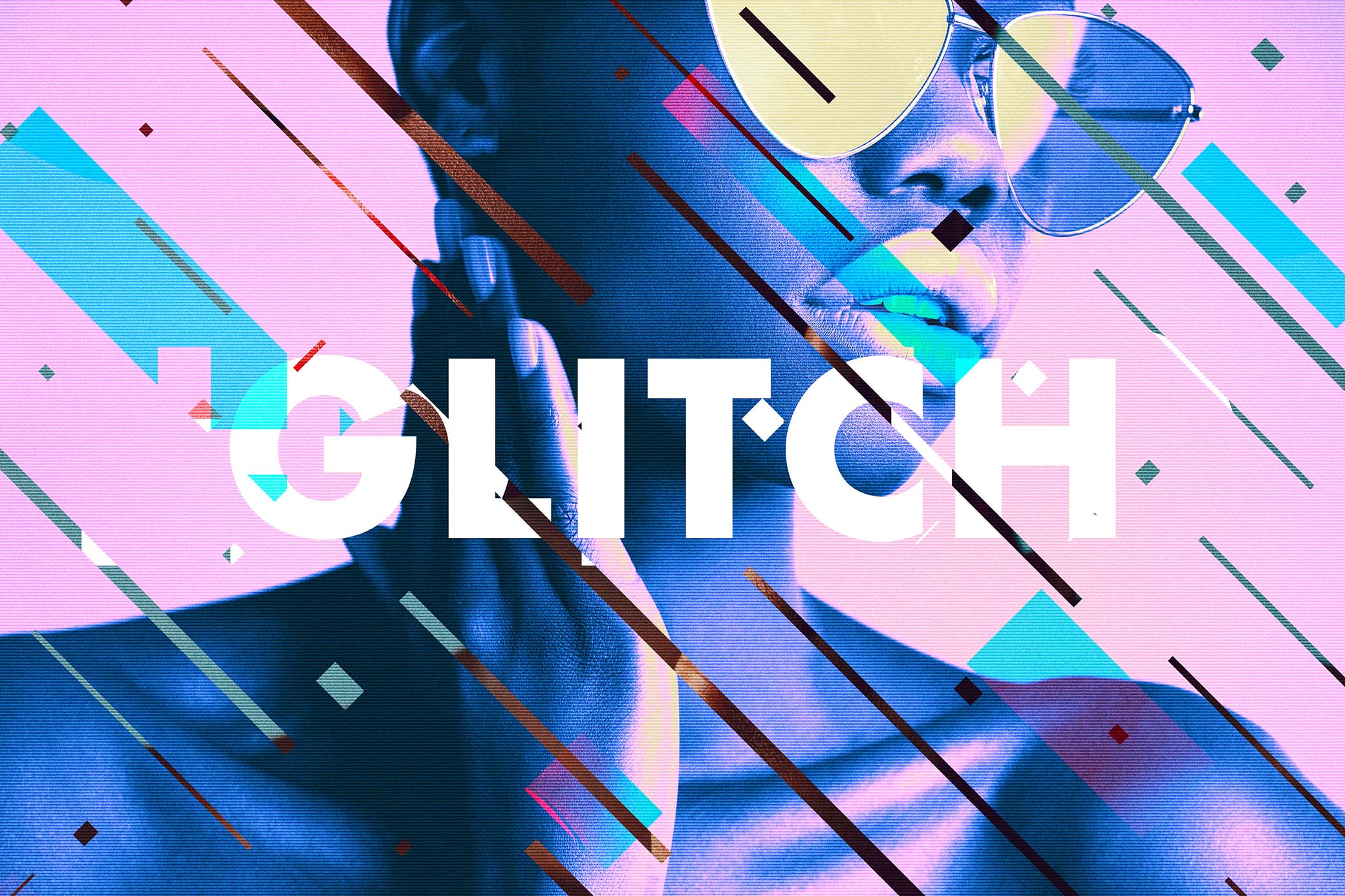 Dynamic Glitch Effect