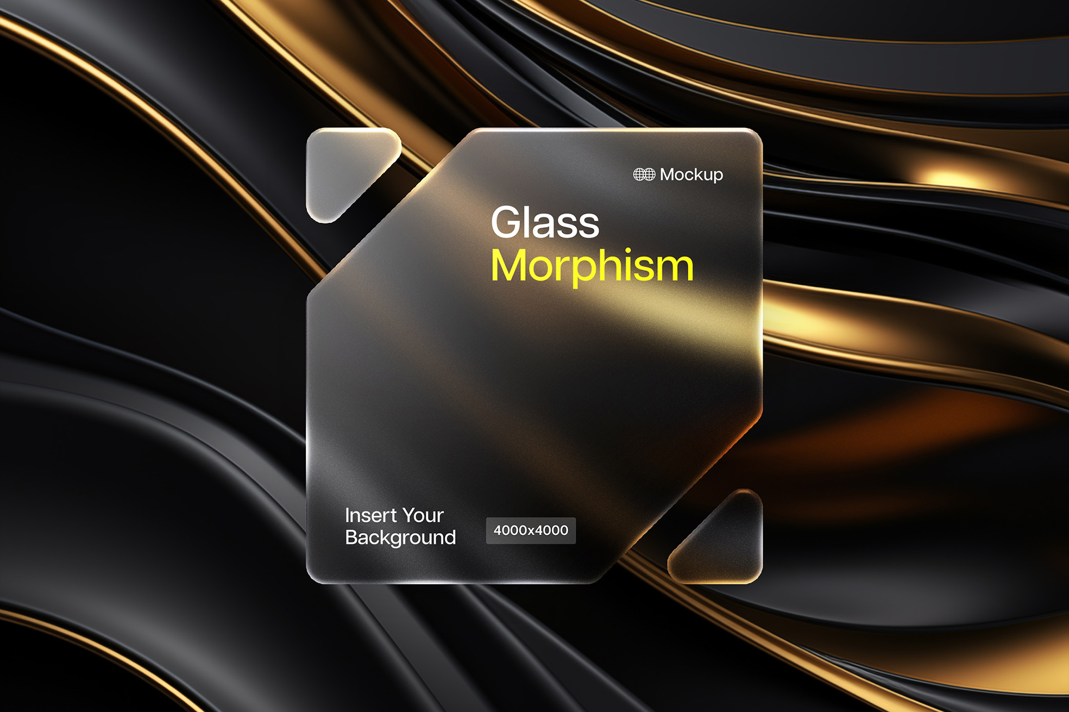 Download Glass Morphism Frosted Mockups