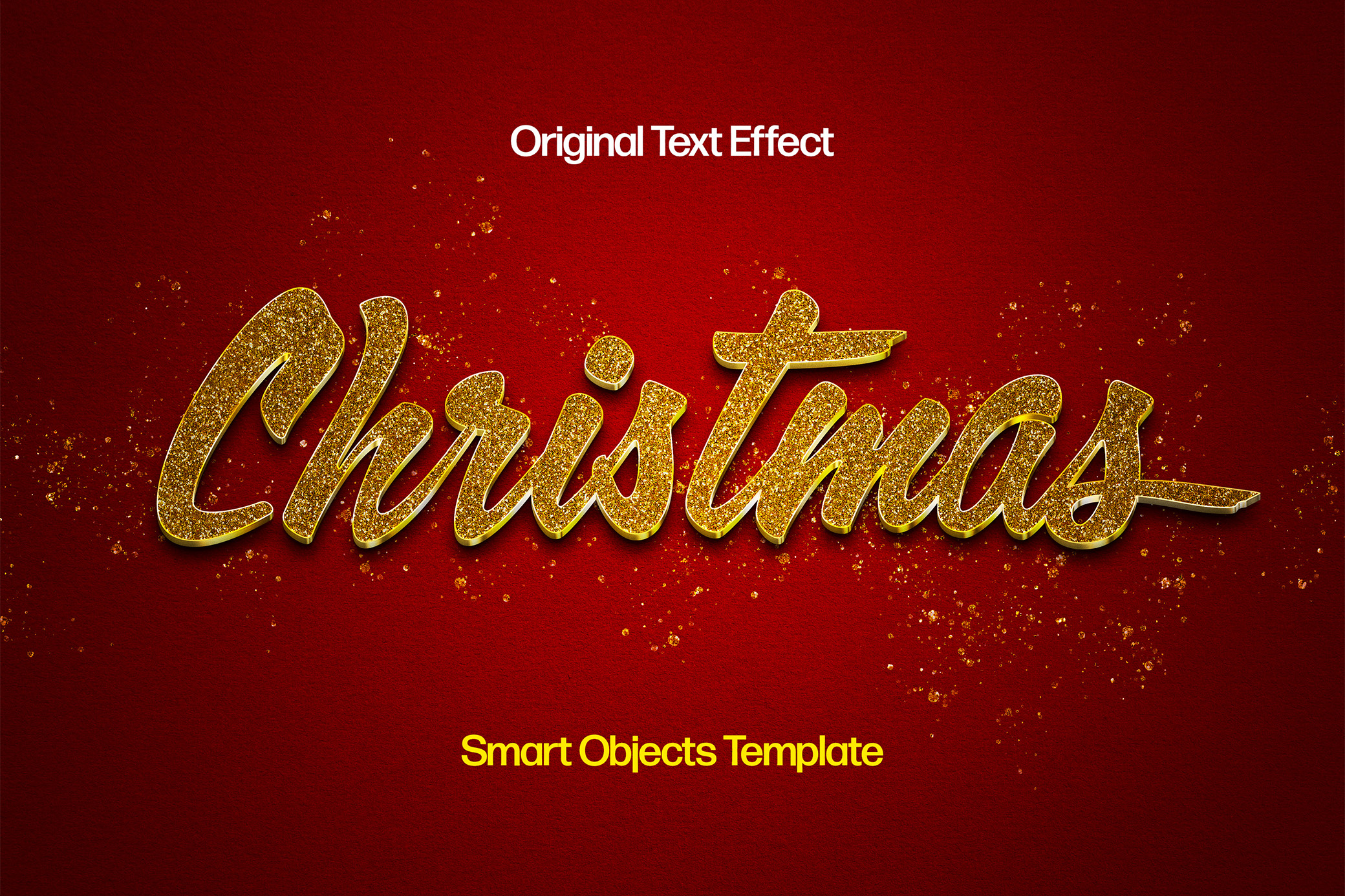 Download Christmas Gold Glitter Text Effect Download Christmas Gold Glitter Text Effect