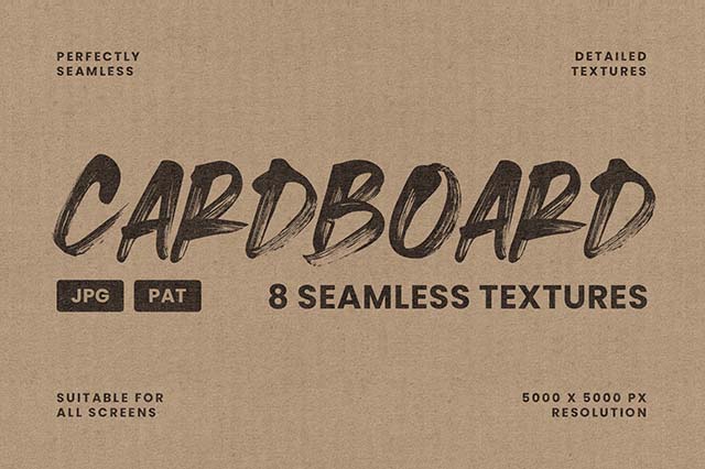 Download Seamless Cardboard Textures