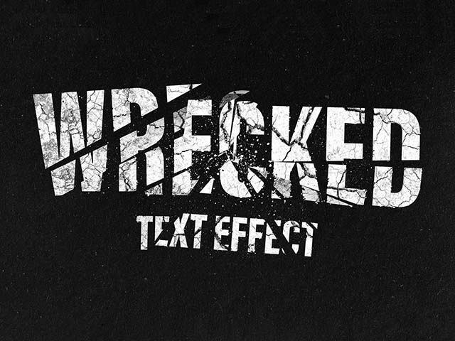 Download Broken Text Effect