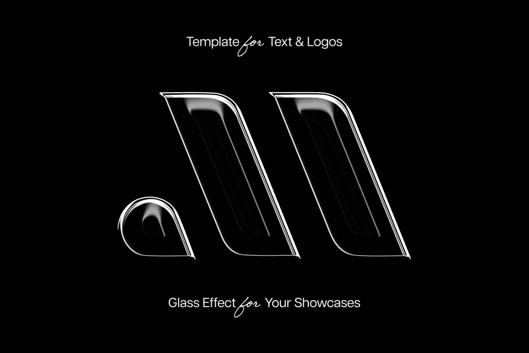 Glass Effect Logo Glass Text Effect Designs, Themes, Templates And