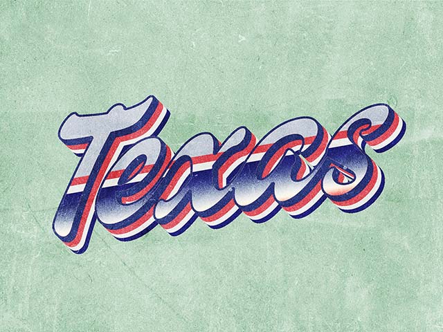 Download Texas Vintage Text Effect