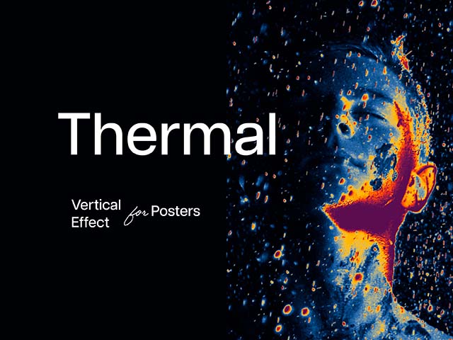 Download Heat Map Poster Photo Effect