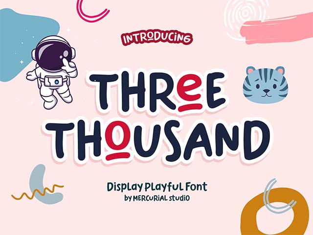Download Three Thousand Font