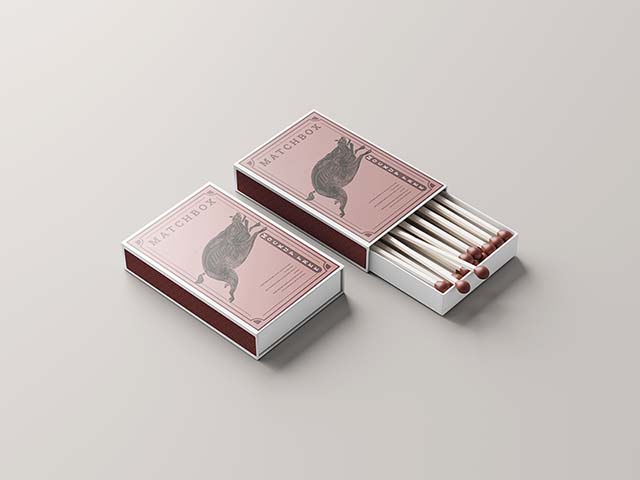 Download Matchbox Mockup
