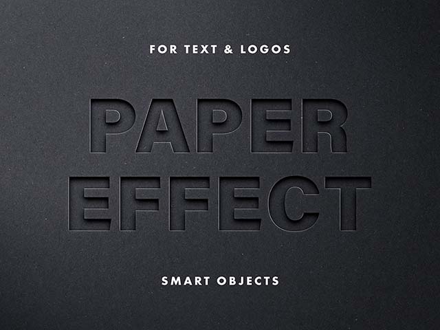 Download Cutout Paper Text Effect