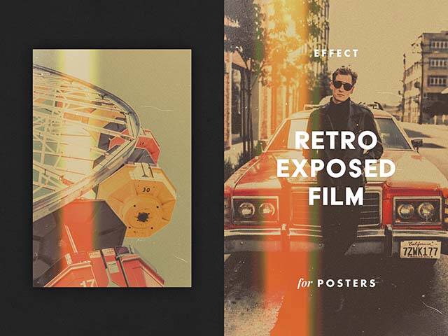 Download Exposed Film Poster Effect