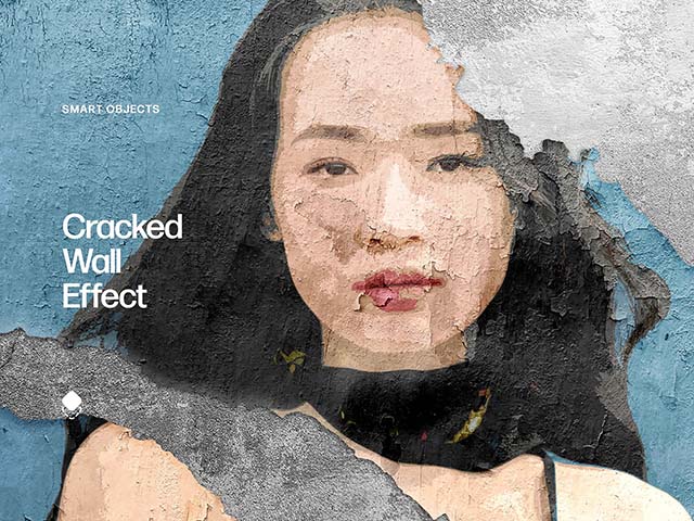 Download Cracked Wall Photo Effect