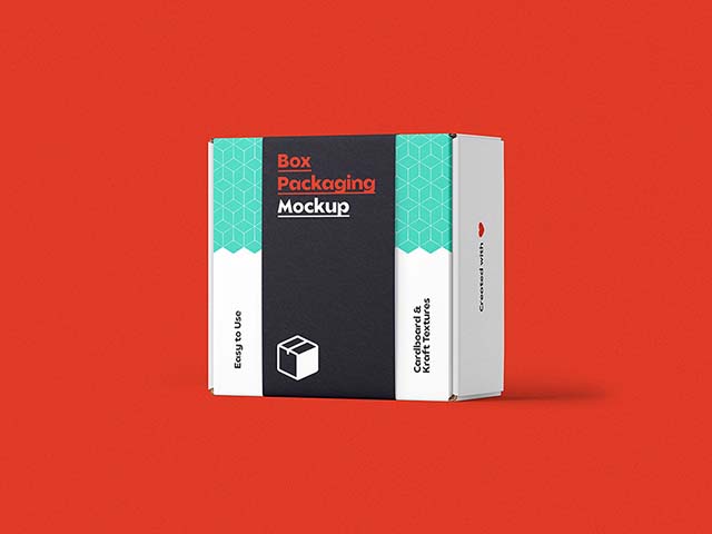 Download Delivery Box Mockup