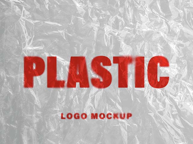 Download Plastic Wrap Logo Mockup