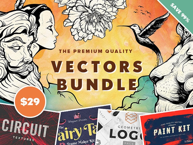 The Premium Quality Vectors Bundle
