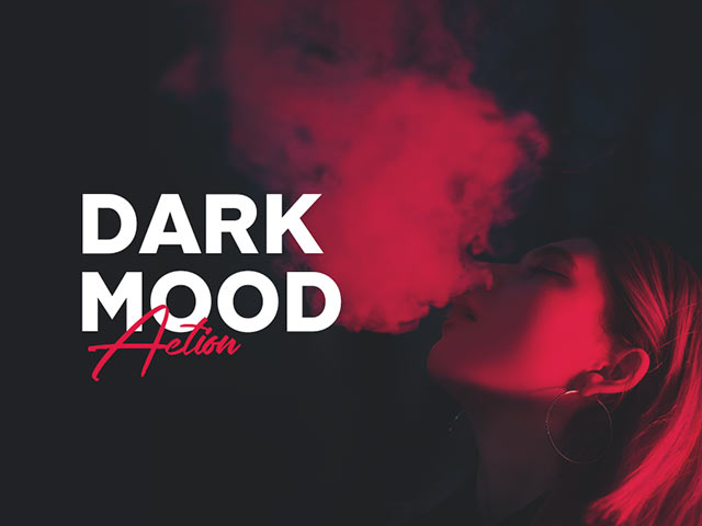 Dark Mood Photoshop Action