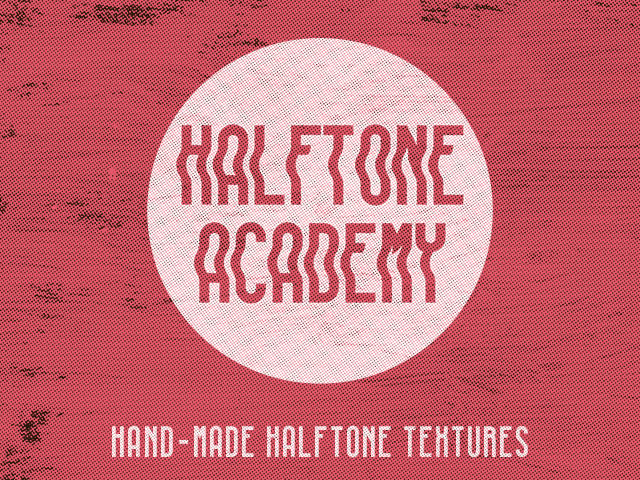 Free halftone textures set