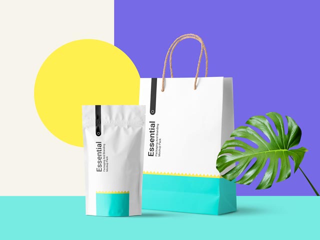 Free branding mockup scene from Mockup Zone
